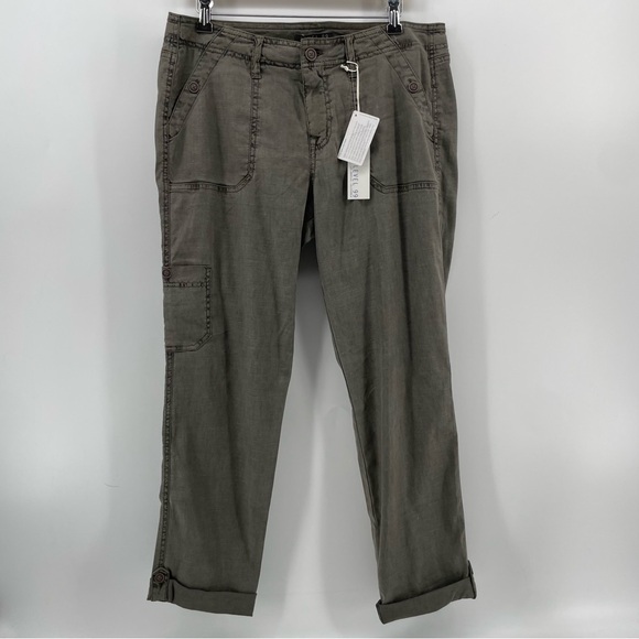 Level 99 | Pants & Jumpsuits | New Level 99 Vinnie Relaxed Linen ...